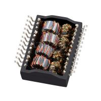China LP6015NL 5G Base -T Single Port SMD 24 Pin Low Profile Telecom Transformer Modules for sale