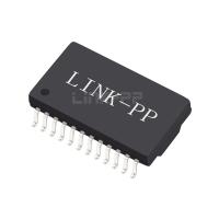 China Pulse HX5G1010NL Compatible LINK-PP LP5G1010NL 5G Base-T Single Port SMD 24 PIN PoE++ Ethernet Isolation Transformer for sale