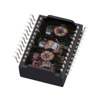 China LP6018NL Single Port POE+ 5G Base -T Ethernet Transformer Modules SMD 24 Pin for sale