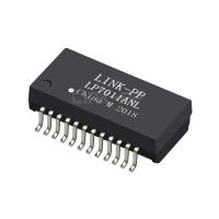 China X Multiple XF-GH-002 Compatible LINK-PP LP7011ANL 10G Base-T Single Port SMD 24 PIN Low Profile PoE Lan Magnetics for sale
