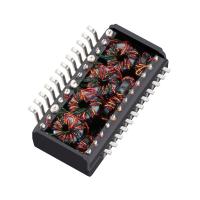 China X Multiple XF-GH-002 Compatible LINK-PP LP7011ANL 10G Base-T Single Port SMD 24 PIN Low Profile PoE Lan Magnetics for sale