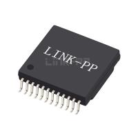 China Pulse H7008FNL Compatible LINK-PP LP7008FNL 10G Base-T Single Port SMD 24 PIN Lan Transformer Modules for sale