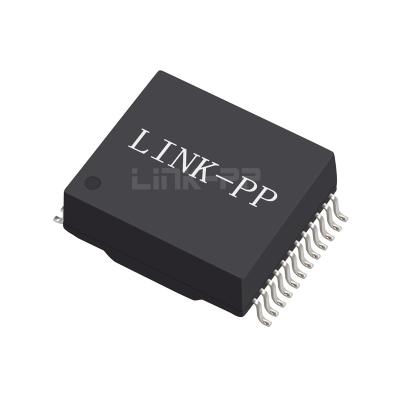 China Pulse H7029FNL Compatible LINK-PP LP7029FNL 10G Base-T Single Port SMD 24 PIN Lan Transformer Modules for sale