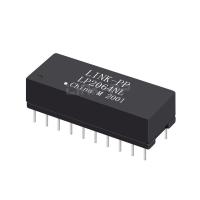 China Pulse H2001DG Compatible LINK-PP LP2064NL 10/100 Base-T Dual  Port SMD 20PIN Ethernet LAN Magnetic Transformer for sale