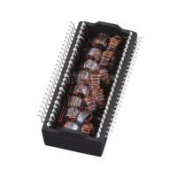 China Hanrun HR664851E Compatible LINK-PP LP84816ANL 10/100/1000 Base-T Dual Port SMD 48PIN Telecom Ethernet Lan Magnetics for sale