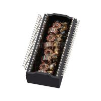 China Pulse S558-5500-77 Compatible LINK-PP LP6080ANLE 10/100/1000 Base-T Dual  Port SMD 48PIN PoE+ Lan Transformer Telecom Magnetics for sale
