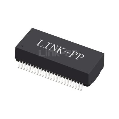 China Pulse HU4102NL Compatible LINK-PP LP4102NL 2.5G Base-T DUAL Port SMT 48 PIN Lan Transformer Modules for sale