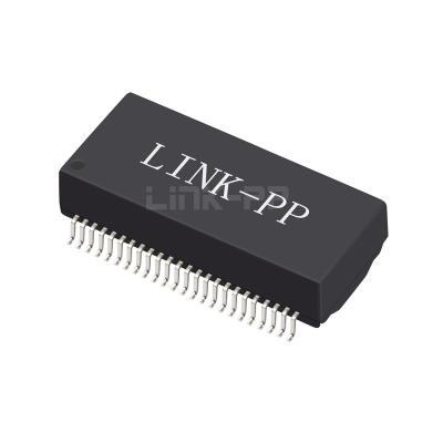 China LP74801ANL Dual Port 10G Base -T 48 Pin Surface Mount Lan Transformer Magnetic Modules for sale
