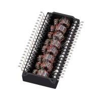 China X Multiple XTFZ-M-3007A-MOA Compatible LINK-PP LP1164NL 10/100 Base-T Quad Port SMD 40PIN Ethernet LAN Magnetic Transformer for sale