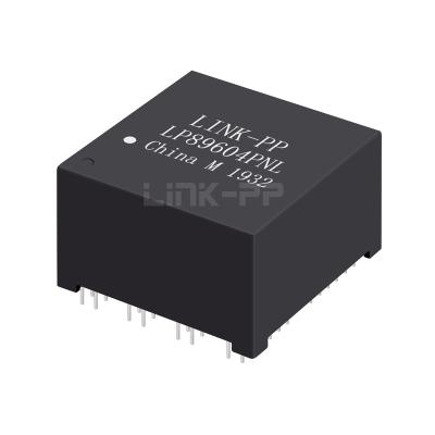 China LP89604PNL High PoE+(850mA) Enabled Transformer 1000 Base-T Quad Port THT 91 Pin Magnetics for sale