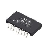 China LP41634NL Low Profile Single Port 10/100 BASE-T SMT 16 Pin Telecom Transformer for sale