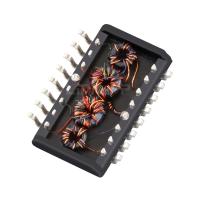 China LP41634NL Low Profile Single Port 10/100 BASE-T SMT 16 Pin Telecom Transformer for sale