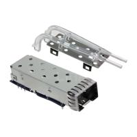 China 2274000-1 ZSFP+ 1X1 CAGE ASSEMBLY PRESSFIT WITH Lightpipe for sale