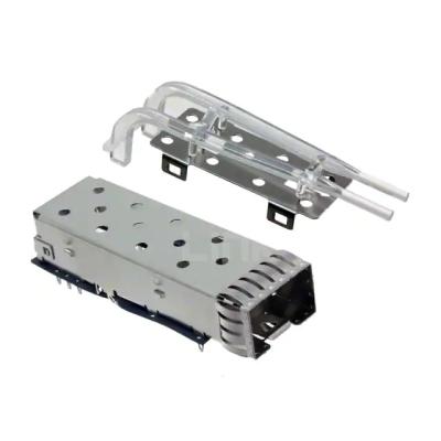 China 2274000-1 ZSFP+ 1X1 CAGE ASSEMBLY PRESSFIT WITH Lightpipe for sale