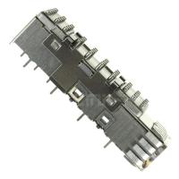China 2007193-1 SFP+ Cage Solder Through Hole Right Angle for sale