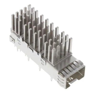 China 2291634-3 TE SFP+ Cage With Heat Sink 16 Gb/s External Springs for sale