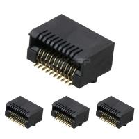 China E81M0-002-01-LT SFP Receptacle Connector Solder Surface Mount 20 Position, Right Angle for sale