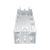 China LINK-PP LP11AC02001 1x1 Port SFP Cage Through Hole Without Light Pipe for sale