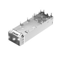 China LINK-PP LP11BC02000 SFP 1x1 Cage With Grounding Pin for sale
