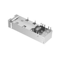 China LINK-PP LP11BCS1000 SFP 1x1 Cage Solder Through Hole Right Angle for sale