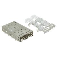 China 1761007-2  SFP 1X2 CAGE 4 Gb/s EMI Springs With Lightpipe for sale