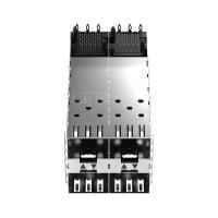 China LINK-PP LP22AC01201 SFP 2x2 Cage Connector Press-Fit With Inner Light Pipe for sale