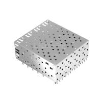 China LINK-PP LP24AC01201 SFP 2x4 Cage Connector With Inner LightPipe for sale