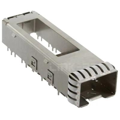 China 2057021-1 Shielded 16 Gb/s SFP+ Cage 1x1 Port Through Hole Solder NO Lightpipe for sale