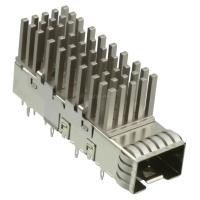 China TE 2007464-3 SFP+ Cage With Heat Sink Connector Press-Fit Through Hole Right Angle for sale