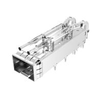 China LINK-PP LP11BC02201 1x1 Port SFP+ Cage With Lightpipe for sale