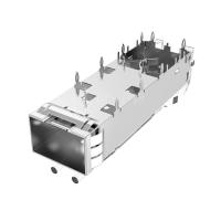China LINK-PP LP11BC02201 1x1 Port SFP+ Cage With Lightpipe for sale