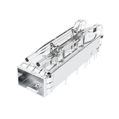 China LINK-PP LP11BCS2101 SFP+ Cage Single Port With Light pipe for sale