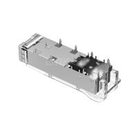 China LP11BC02200 SFP+ 1x1 Cage Press-Fit With Light Pipe for sale