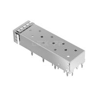 China LP11BC01000 SFP+ 1x1 Cage Press-Fit With EMI Spring Finger for sale