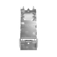 China LP11BC01000 SFP+ 1x1 Cage Press-Fit With EMI Spring Finger for sale