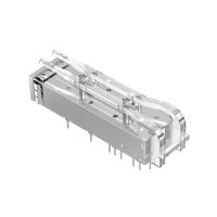 China LP11BCS2200 1x1 Port SFP+ Cage Connector Solder With EMI Spring Finger for sale