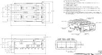 China 2057556-1 SFP+ Cage Ganged (1 x 2) Connector Included Lightpipe TE Pluggable I/O Connectors & Cages for sale