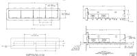 China TE 2057353-1 SFP+ Cage Ganged (1 x 4) Connector 16 Gb/s Elastomeric Gasket for sale