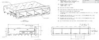 China TE 2057833-1 CONN SFP+ CAGE 1X4 PRESS-FIT R/A Through Hole Press-Fit Mount for sale