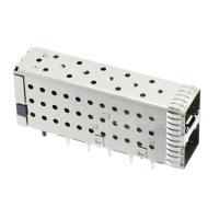 China 1-2007492-8 SFP+ Cage Assembly 2x1 Port With Integrated Connector 16 Gb/s for sale