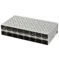 China 1-2149490-5 SFP+ Cage Assembly 2x8 Port With Integrated Connector Included Lightpipe 16 Gb/s for sale