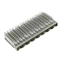 China TE 2294408-1 zSFP+ Cage 1x8 Port With Heat Sink Included Lightpipe 32 Gb/s Press-Fit for sale