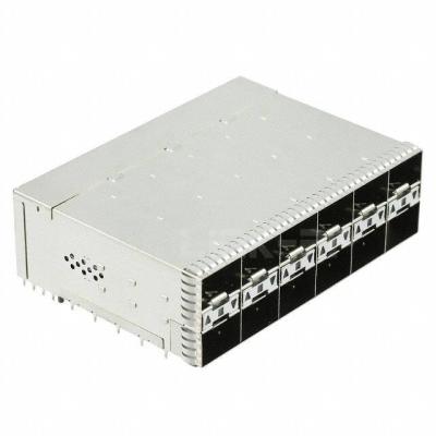 China TE 1-2198339-9 zSFP+ Receptacle with Cage Ganged (2x6) Connector 240 (20 x 12) Position for sale