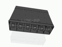 China TE 2291491-1 zSFP+ Receptacle with Cage Ganged (2x6) Connector 32 Gb/s External Springs Included Lightpipe for sale