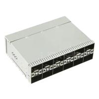 China TE 2291491-1 zSFP+ Receptacle with Cage Ganged (2x6) Connector 32 Gb/s External Springs Included Lightpipe for sale