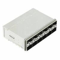 China 1-2198339-7 TE zSFP+ Receptacle with Cage Ganged (2x6) Connector 32 Gb/s Included Lightpipe for sale
