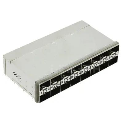 China TE 2198346-2 zSFP+ Receptacle with Cage Ganged (2x8) Connector 320 (16 x 20) Position Included Lightpipe 32 Gb/s for sale