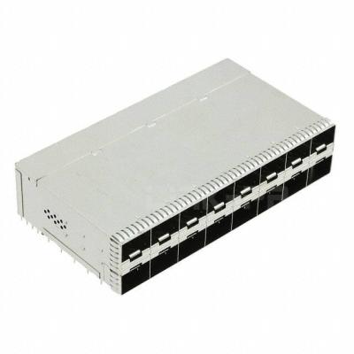 China TE 2198346-5 zSFP+ Receptacle with Cage Ganged (2x8) Connector External Springs 32 Gb/s for sale