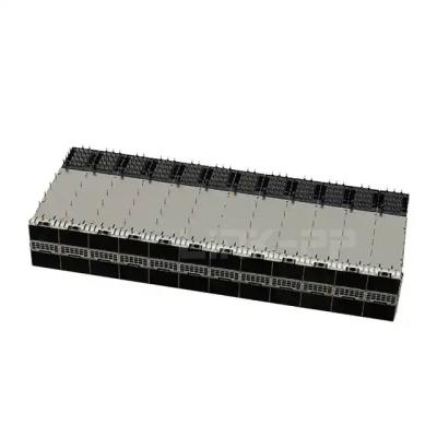China 2357518-1 zSFP+ Receptacle With Cage Ganged (2x12) Connector 480 (20x24) Position for sale