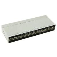 China TE 2301210-2 zSFP+ Receptacle with Cage Ganged (2x12) Connector External Springs Thermally Enhanced for sale